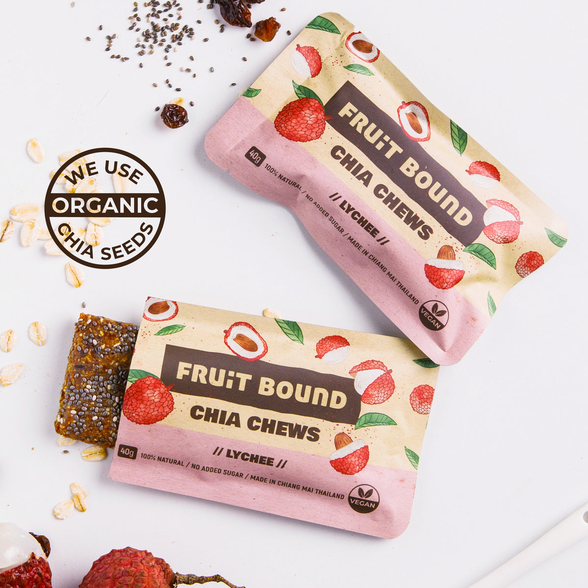 Lychee Chia Chews – Fruit Bound